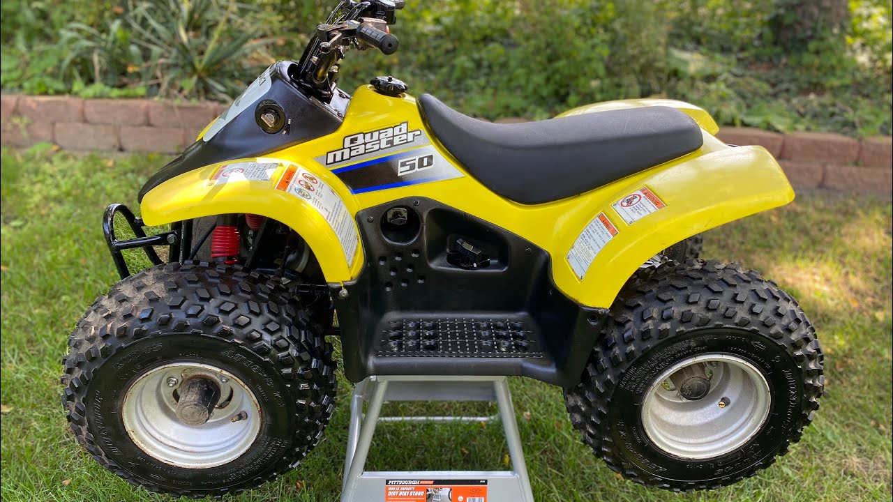 2002 Suzuki Quad Master LT50 SOLD - YouTube