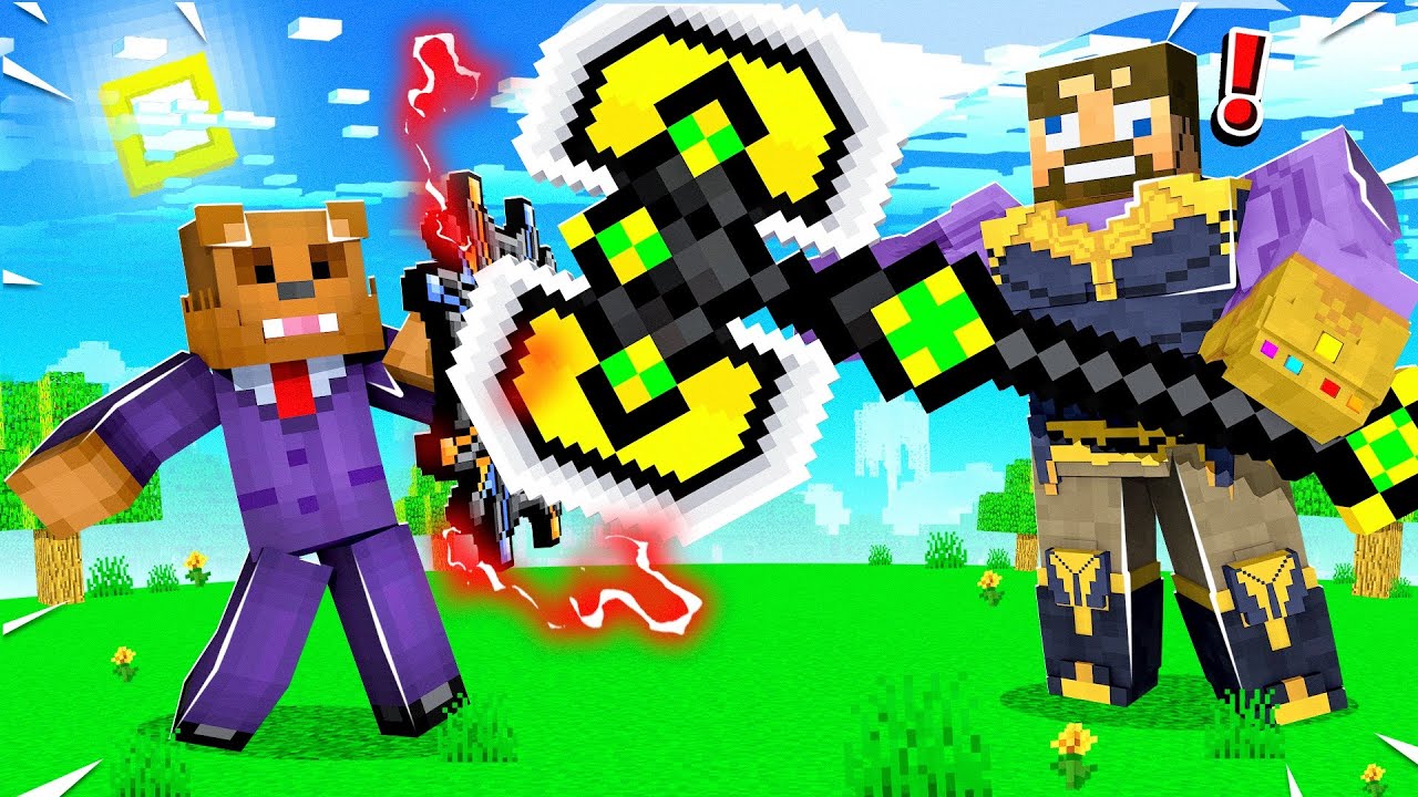 Crafting The Infinity Shield In Insane Craft w/ SSundee - YouTube