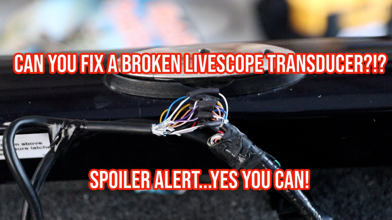 Can you fix a broken Garmin Livescope cable?!? Sure ya can! - YouTube