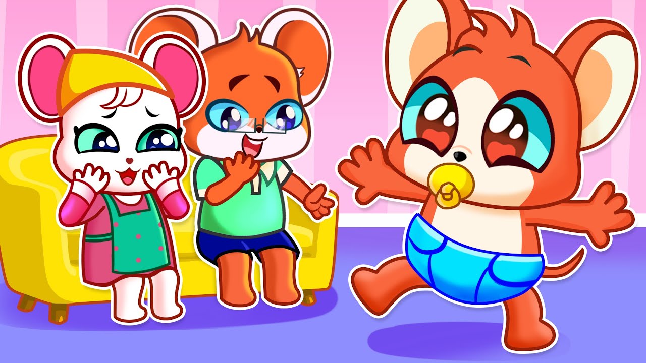 Baby First Steps 🐣🐥 + More Songs for Kids by Lovely Cheesy - YouTube