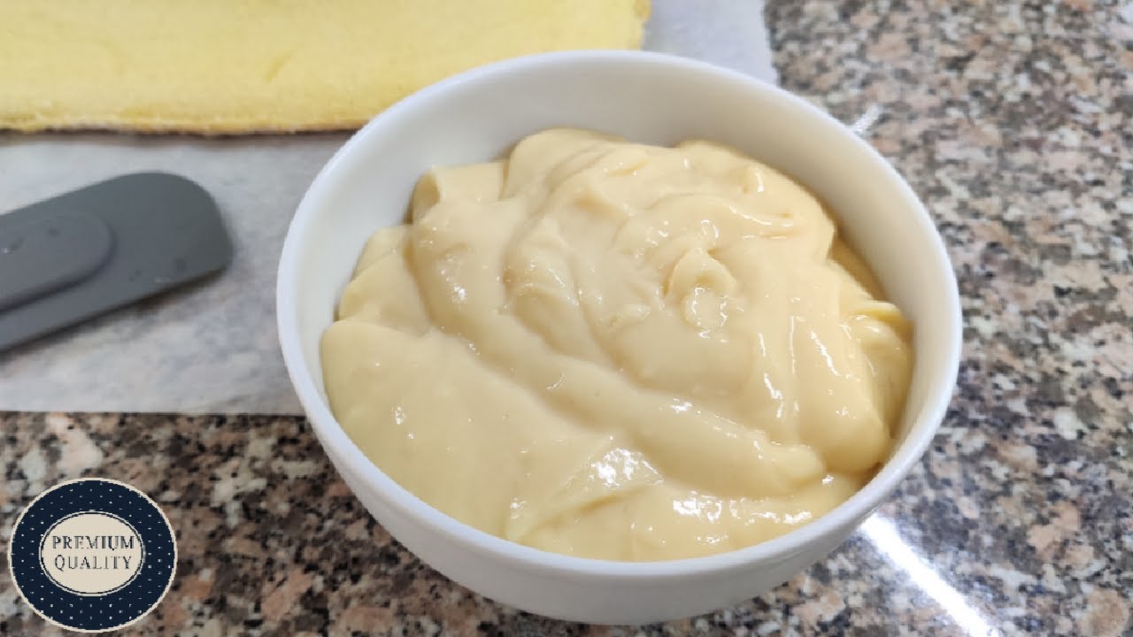 Creme de Pasteleiro – Homemade Pastry Cream - YouTube