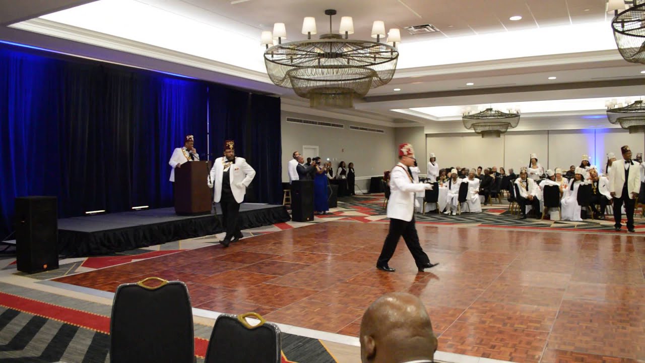 Karnak Temple 230 and Karnak Court 213 Joint Ball 2015 - YouTube