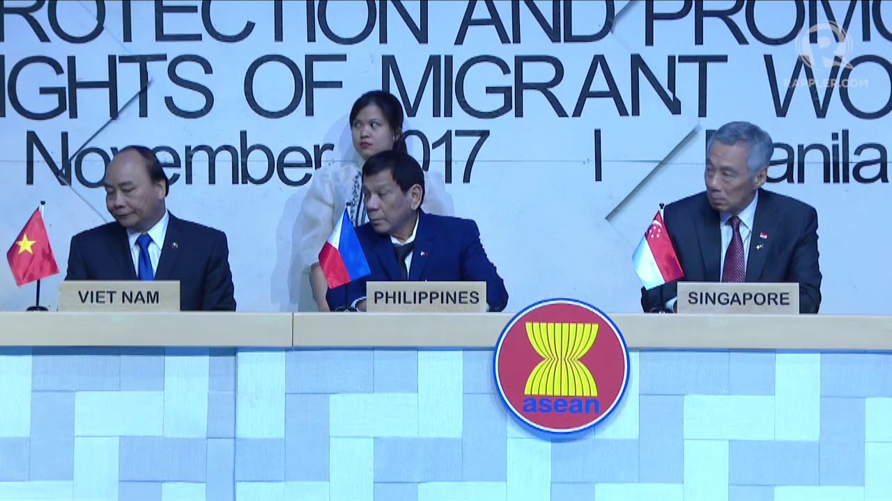 ASEAN 2017: Signing Ceremony of the ASEAN Consensus - YouTube