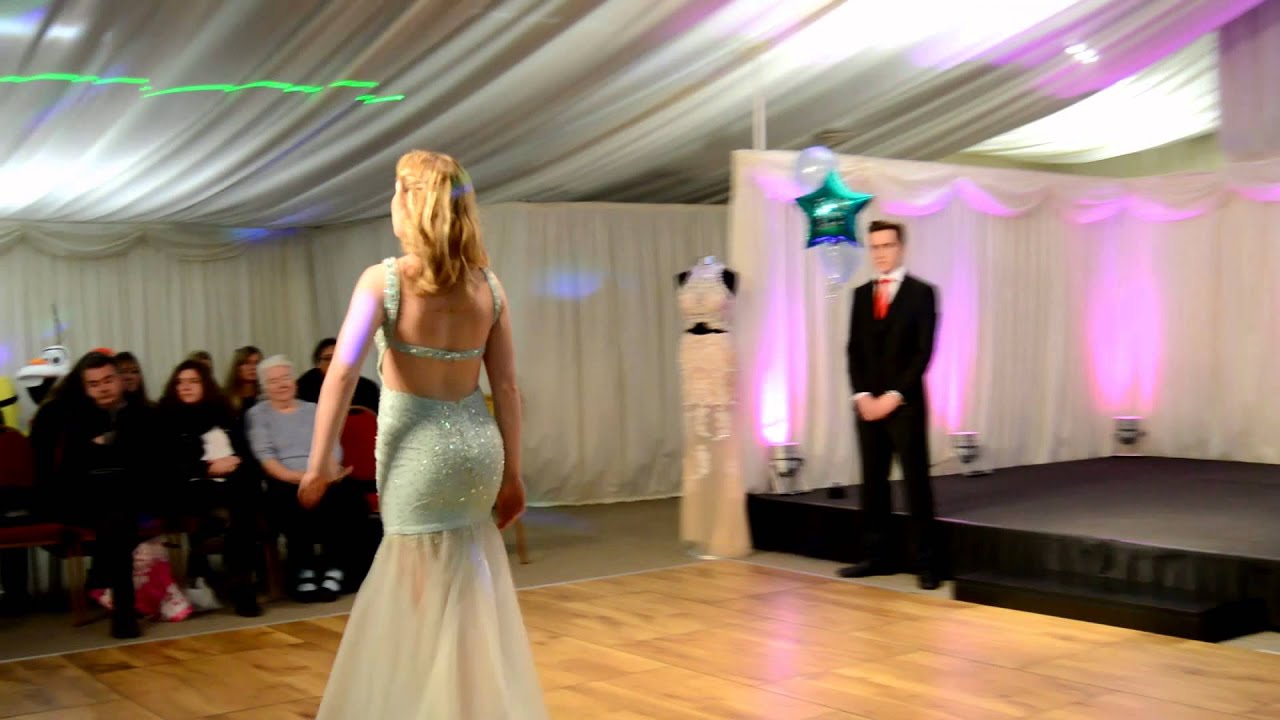 Fancy Frox Catwalk Show - Springfields Prom Show - Spalding - YouTube