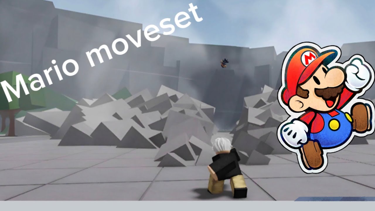 Mario moveset tsb - YouTube