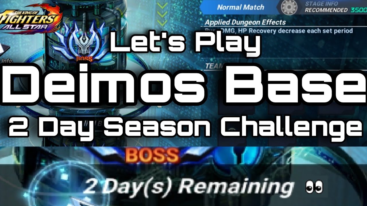 The King Of Fighters All Stars - Let's Play - Mini Season Deimos Base ...
