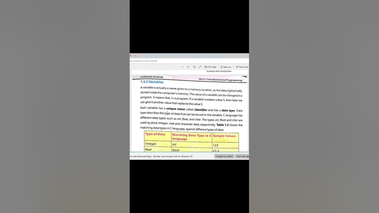 Variable Declaration In C Ccode Coding Clanguage Clanguageforbeginners Code Programming 