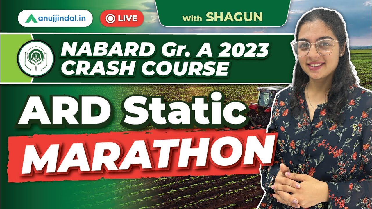 NABARD Grade A ARD Marathon Class | NABARD 2023 ARD | NABARD Grade A ...