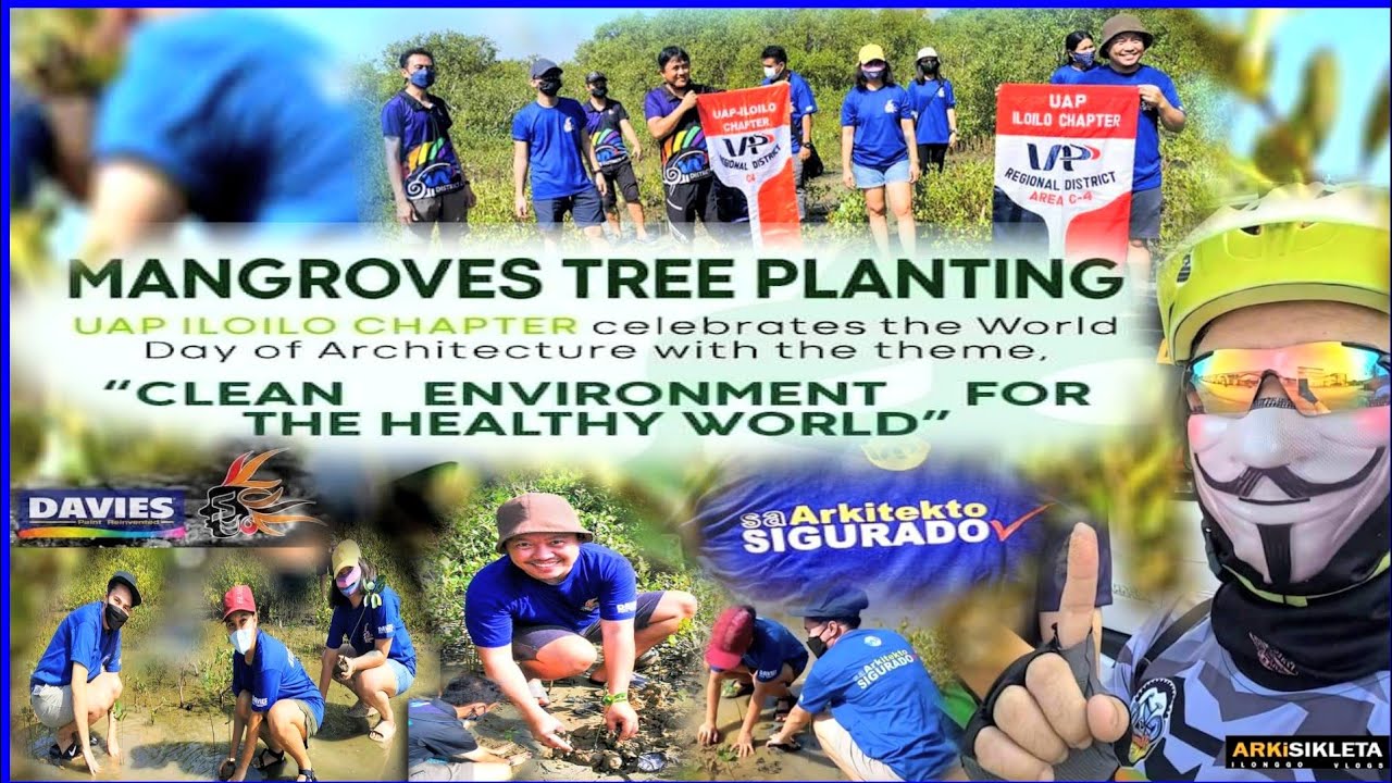 MANGROVES TREE PLANTING🌱||UAP ILOILO CHAPTER 100321||Katunggan Eco Park ...