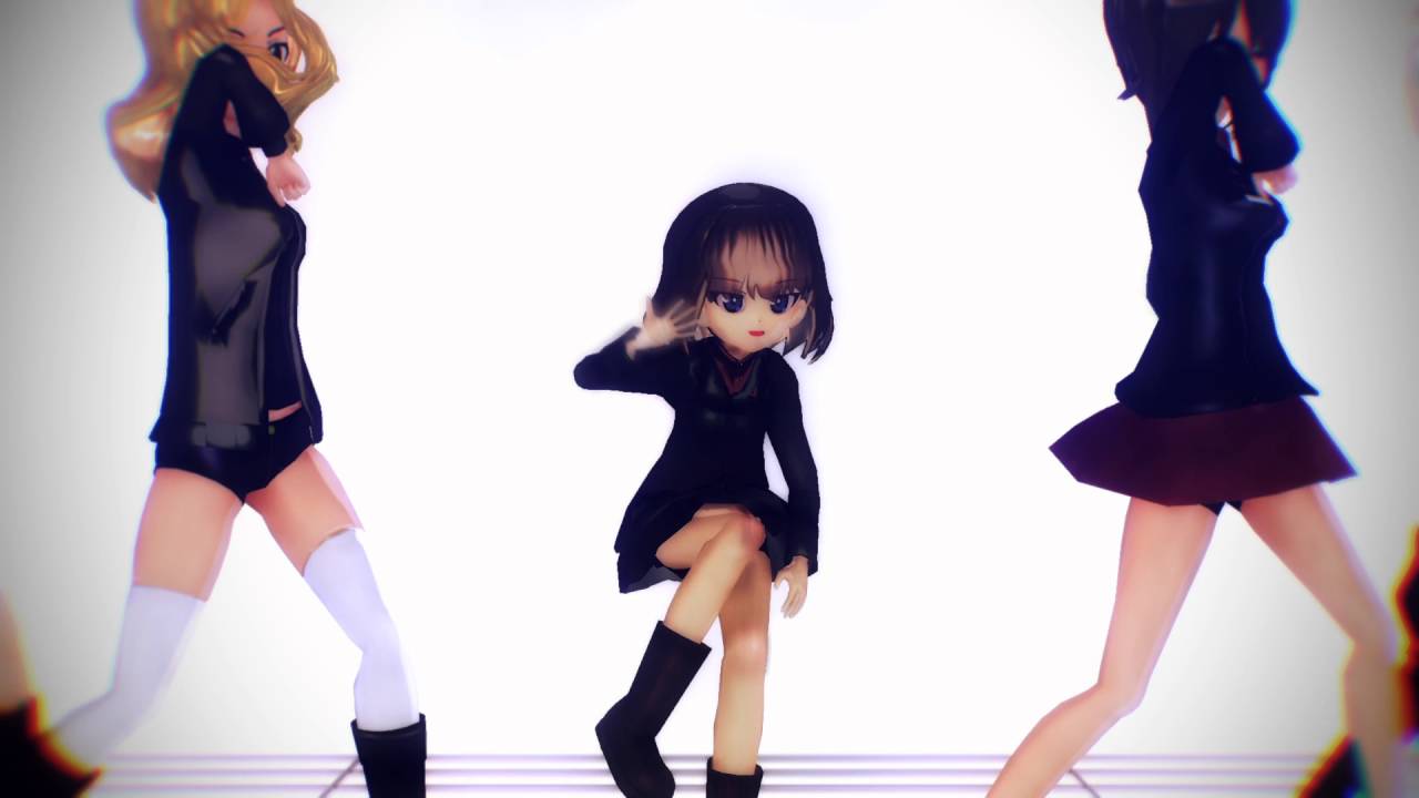 【MMD&パンツァー】隊長5人で一騎当千【GIRLS und PANZER】【ガルパン】 - YouTube