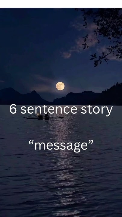 6 sentence story - message #horrorstories #stories #foryou #foryoupage ...