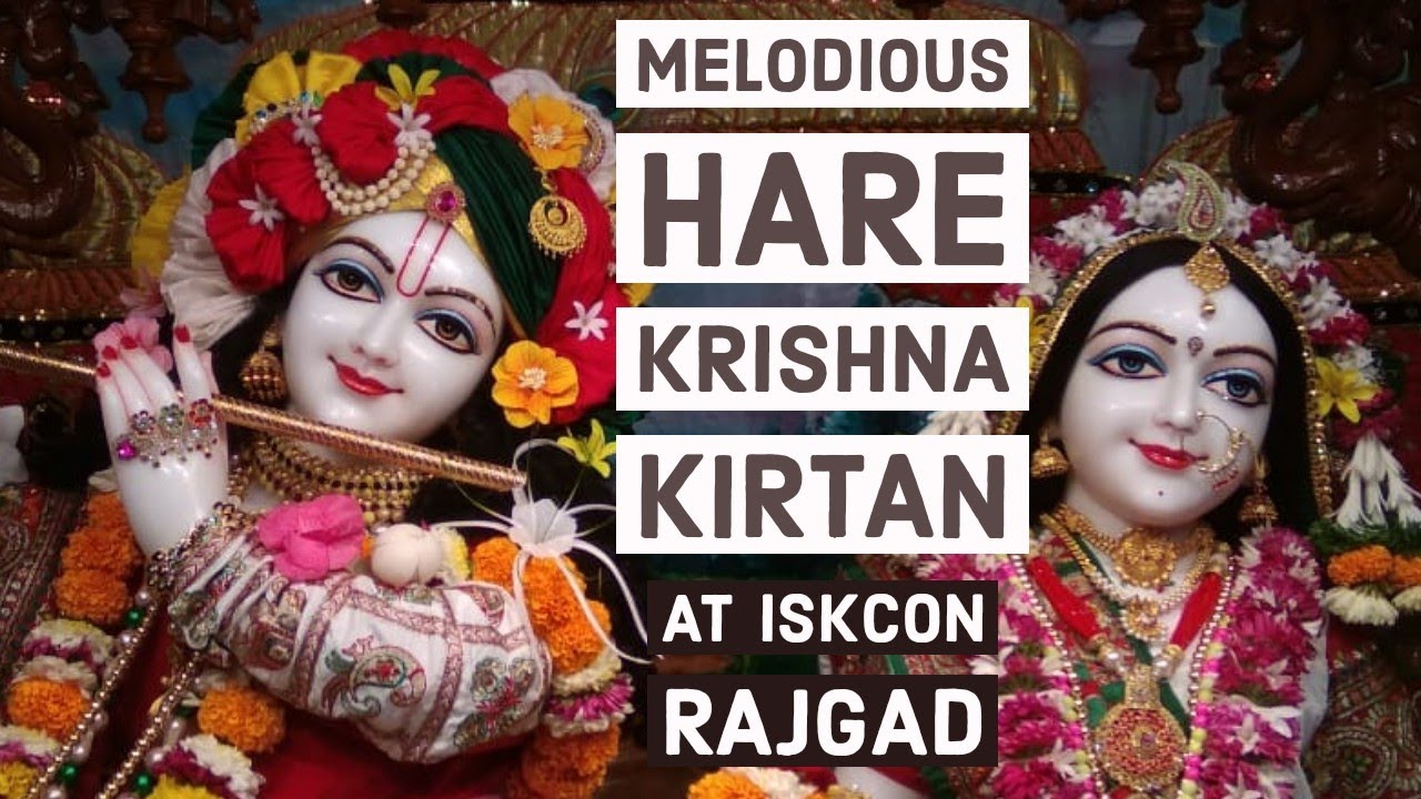 Melodious Hare Krishna Kirtan || ISKCON Rajgad - YouTube