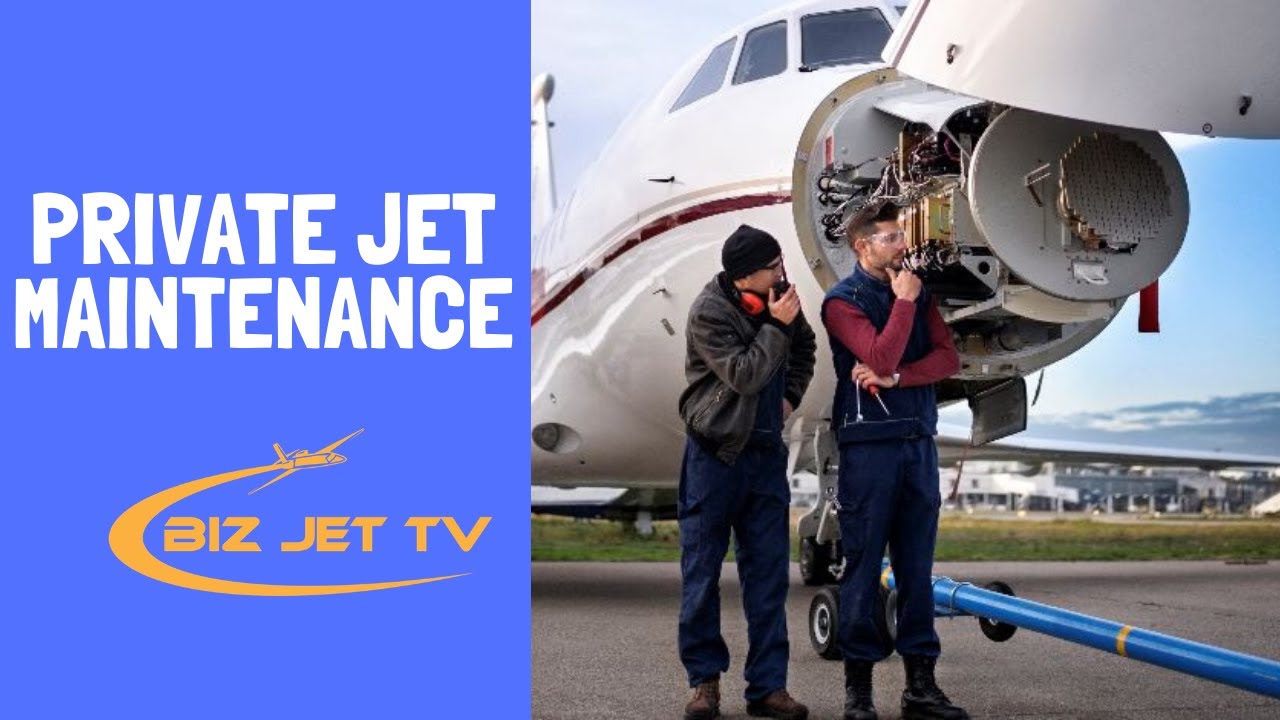 Private Jet Maintenance - YouTube