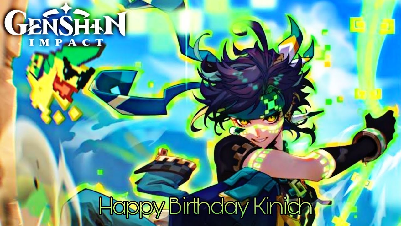 Happy Birthday Kinich - Genshin Impact - YouTube