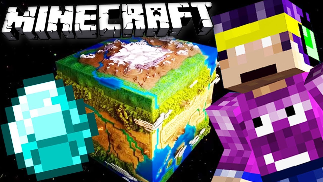 DIAMANTELE ASCUNSE! Minecraft pe o planeta! - YouTube