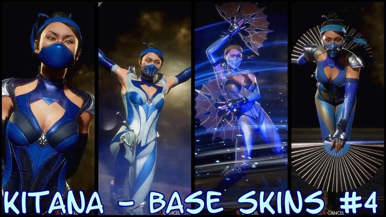 Kitana - Intros & Victories - Base Skins #4 - Mortal Kombat 11 - YouTube