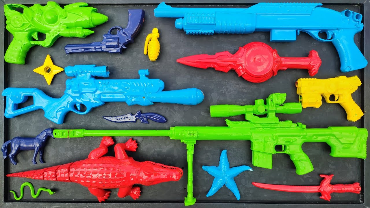Cleans Assault Rifle, Shotgun, AK47, Glock Pistol, Nerf gun, M16 Gun ...