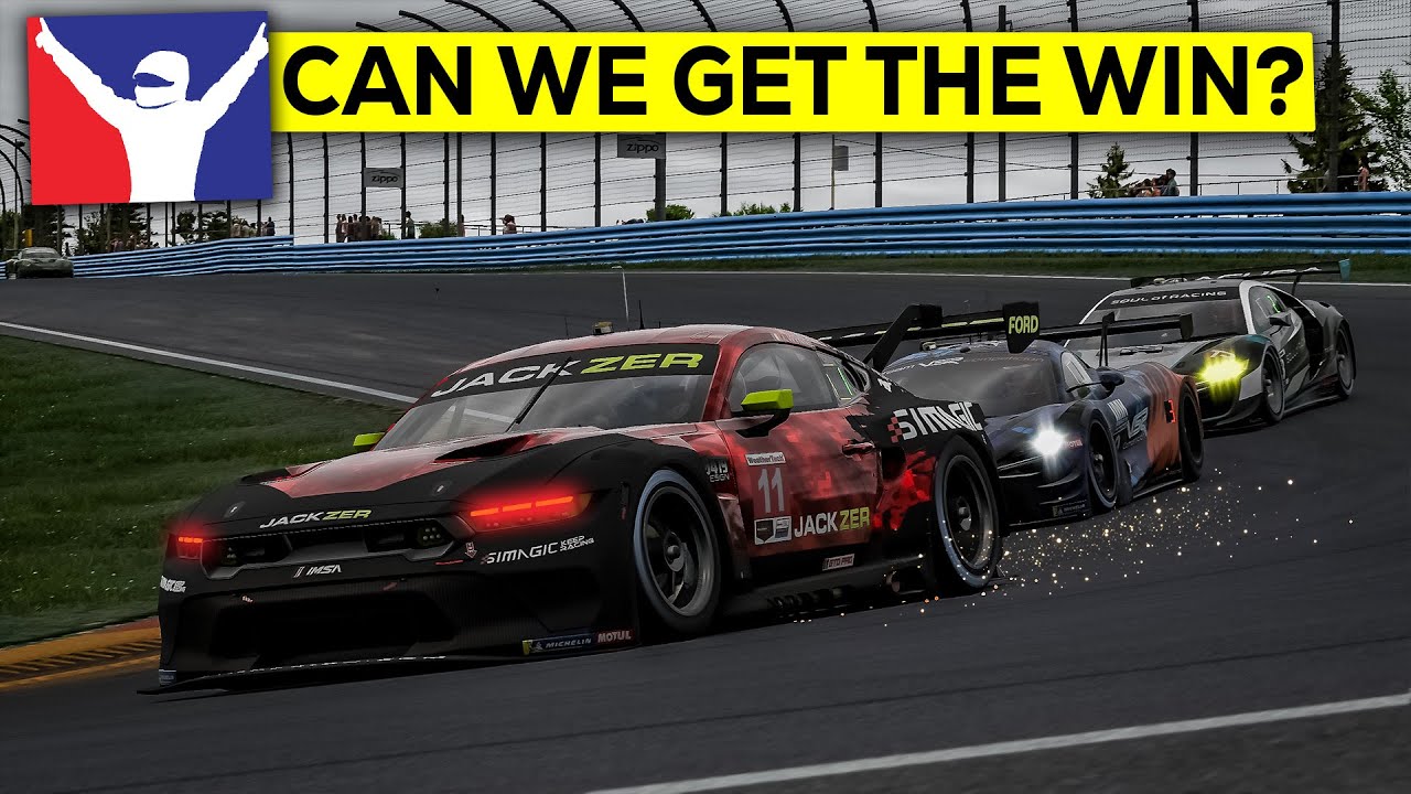 Can I fight for the WIN in iRacing IMSA GT3?! - YouTube