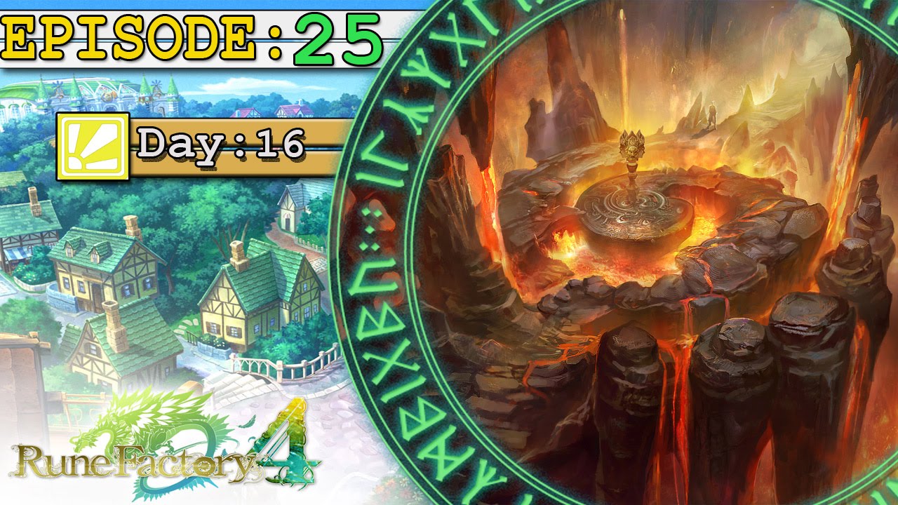 Rune Factory 4 Ep 25: The Lava Ruins -Rough Dungeon- - YouTube