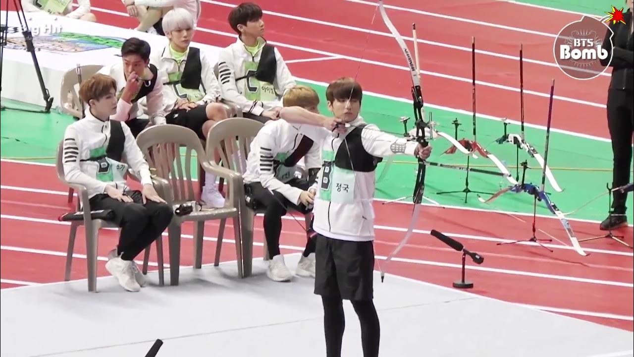 [ENG SUB] [BANGTAN BOMB] BTS' Archery episode @ 2016 ISAC - YouTube
