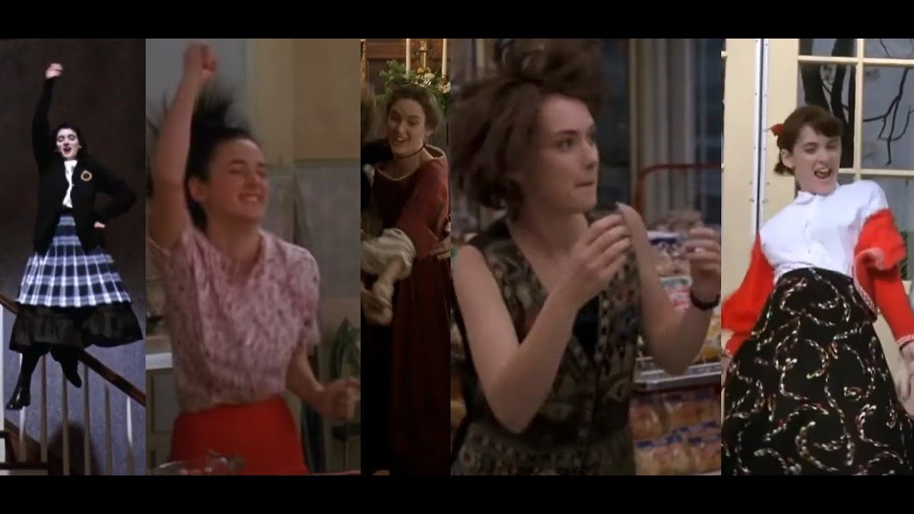 Winona Ryder Dancing Mix - Shake, Senora (Harry Belafonte) - YouTube