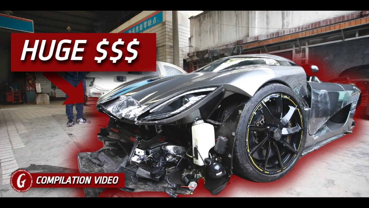Koenigsegg Crash Compilation 💥 Every Koenigsegg Hypercar Fail Video ...