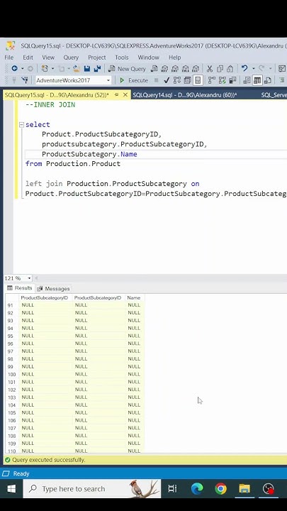 SQL Server - Beginner - Inner Join #sql#sqlserver #sqltips - YouTube