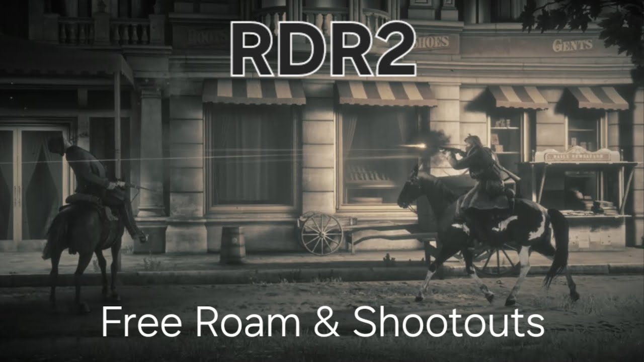 RDR2 - Free Roam & Shootouts. 2024 new gameplay - YouTube