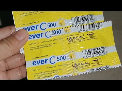 EVER C 500 vitamin C konimex - YouTube
