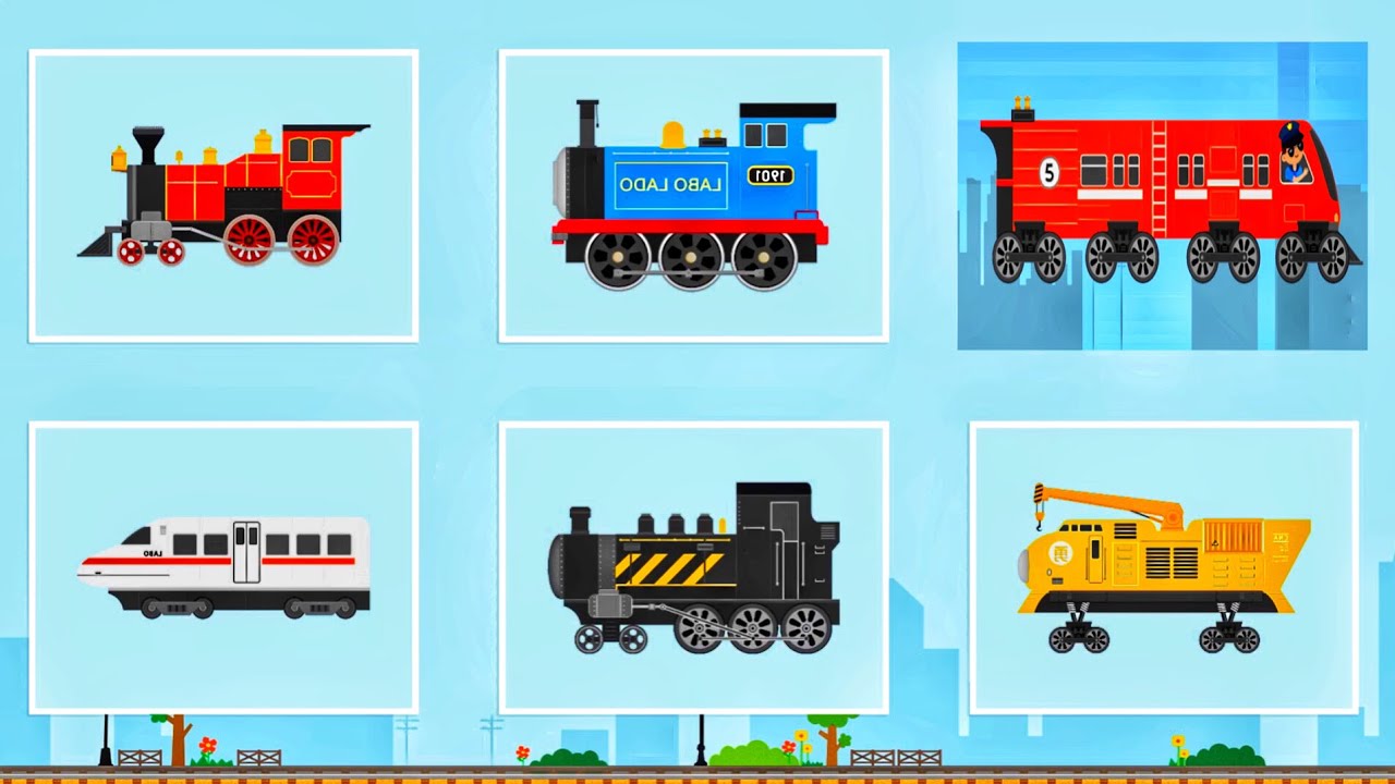 Labo Brick Train Build Game Part 17 - YouTube