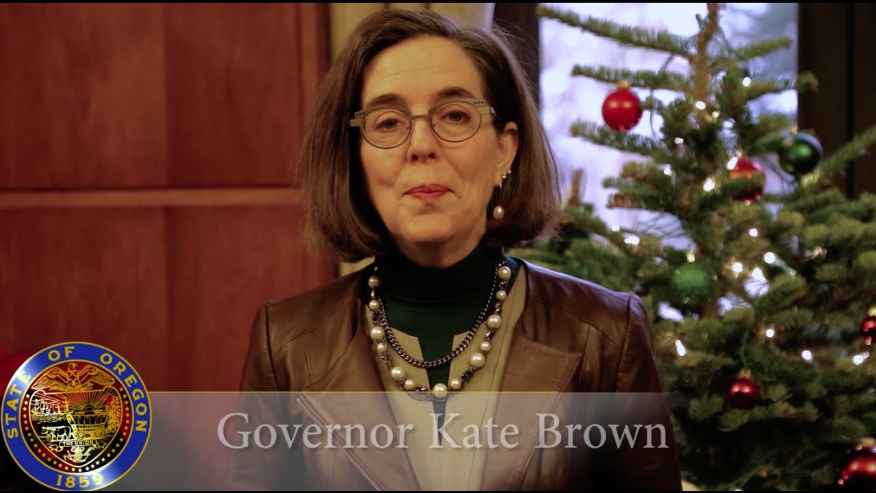 Governor Kate Brown's Holiday Greeting 2016 - YouTube