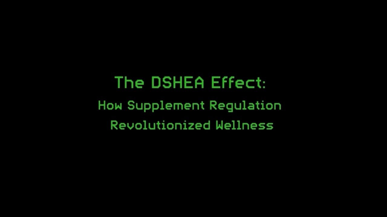 The DSHEA Effect: How Supplement Regulation Revolutionized Wellness ...