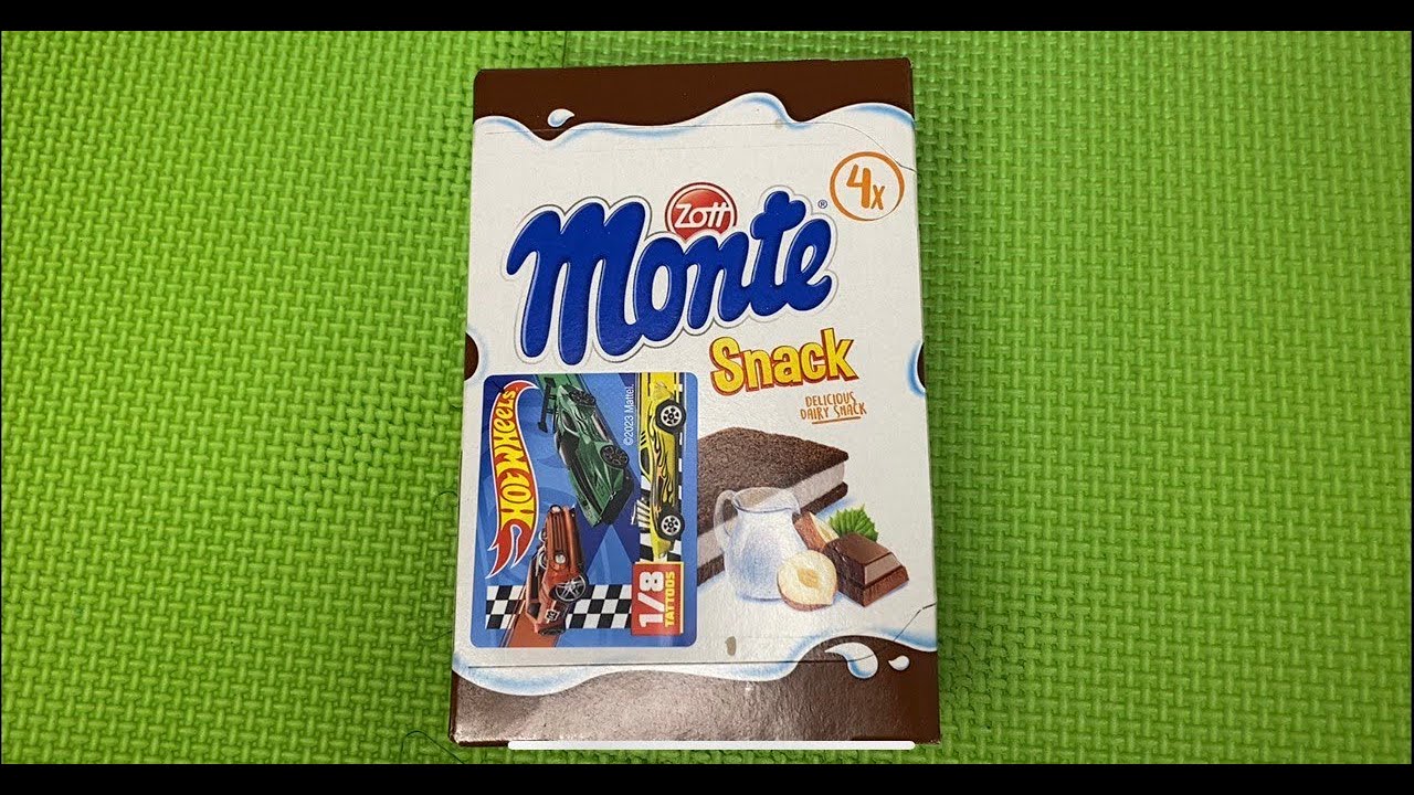 Monte Snack Unboxing / Unboxing Monte Snack / Satisfying Video ASMR ...