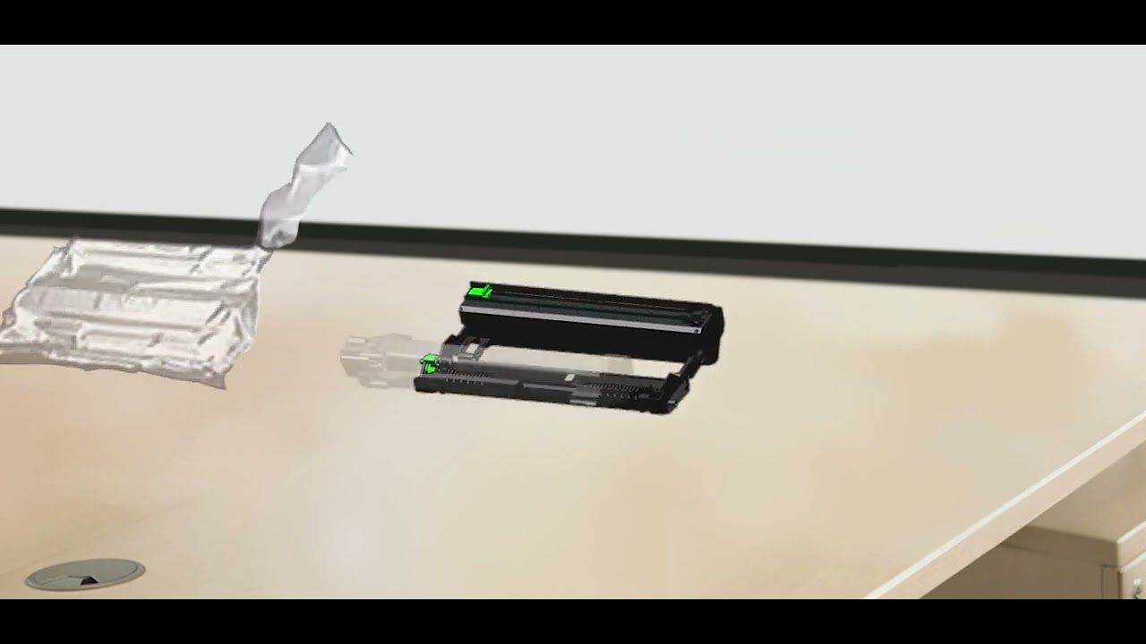 Replace the Brother DR2530 Drum Unit - YouTube