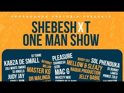 Shebeshxt Entrance @ His One Man Show 🔥🔥🔥 - YouTube
