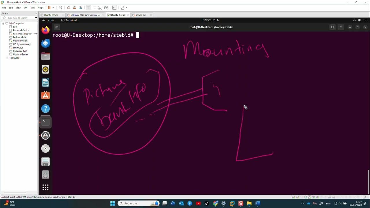 Mounting FileSystems in Linux - YouTube