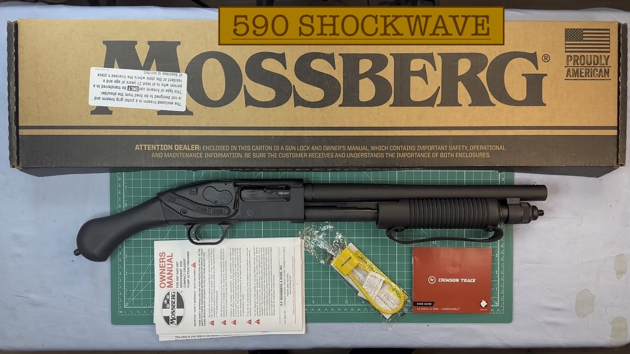 Unboxing-Mossberg 590 shockwave . - YouTube