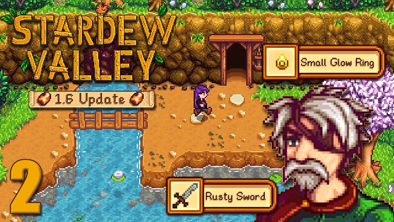 We Found a GLOW RING! (Stardew Valley 1.6 Update Let's Play) - Ep.2 ...
