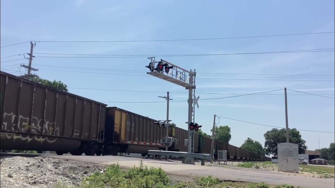 7-28-2023 BNSF 6222 Leads BNSF Coal Train GALMEM With a beautiful Horn. - YouTube