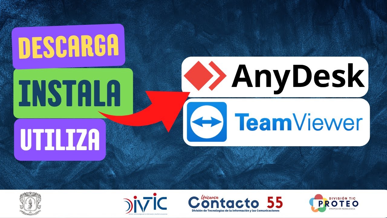 Descarga y aprende a usar Anydesk Teamviewer - YouTube