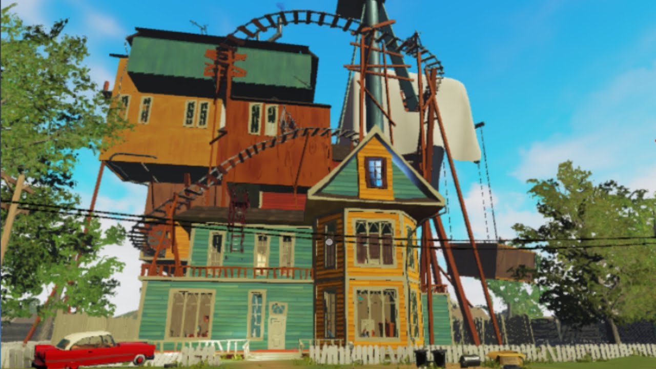 hello neighbor alpha 3 daytime fanmade gameplay - YouTube