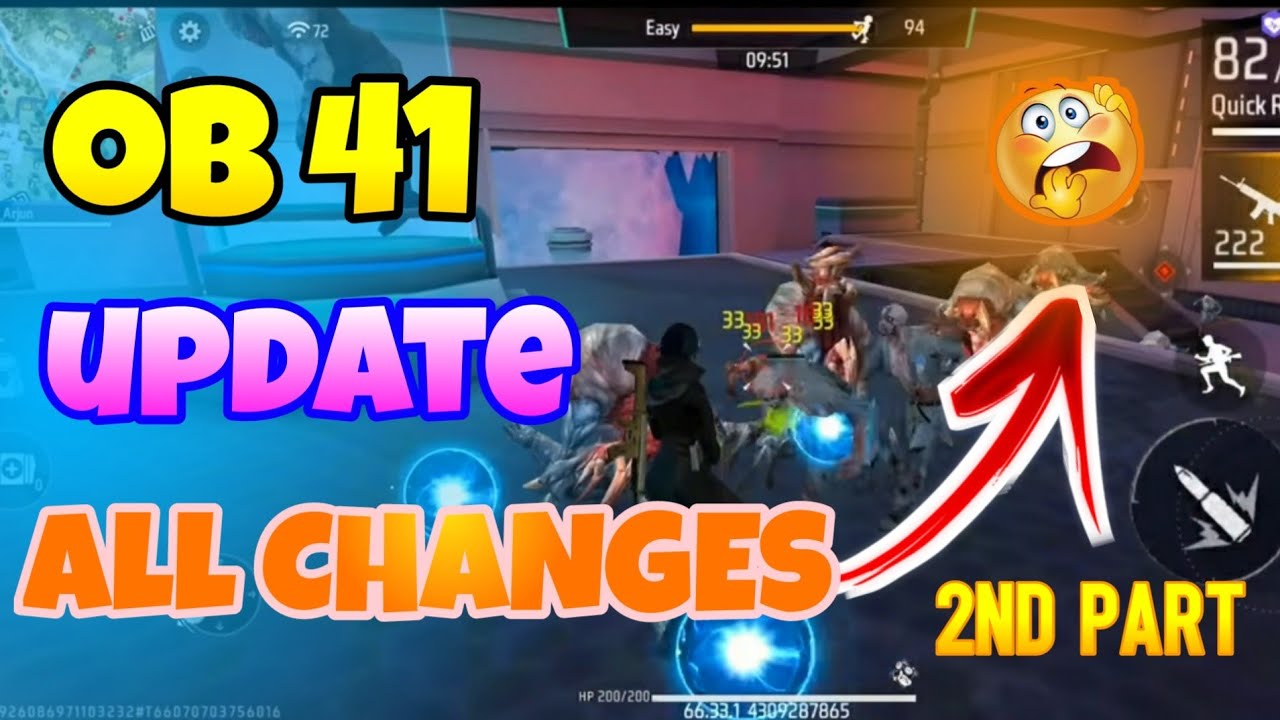 ob41 all changes 😱😱 || free fire advance server || free fire bangla ...