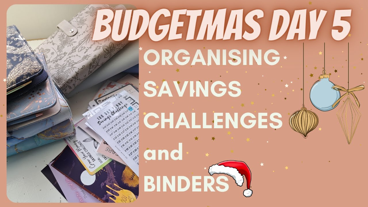 Organising Savings Challenges| Sorting Binders | Lets Talk Work ...