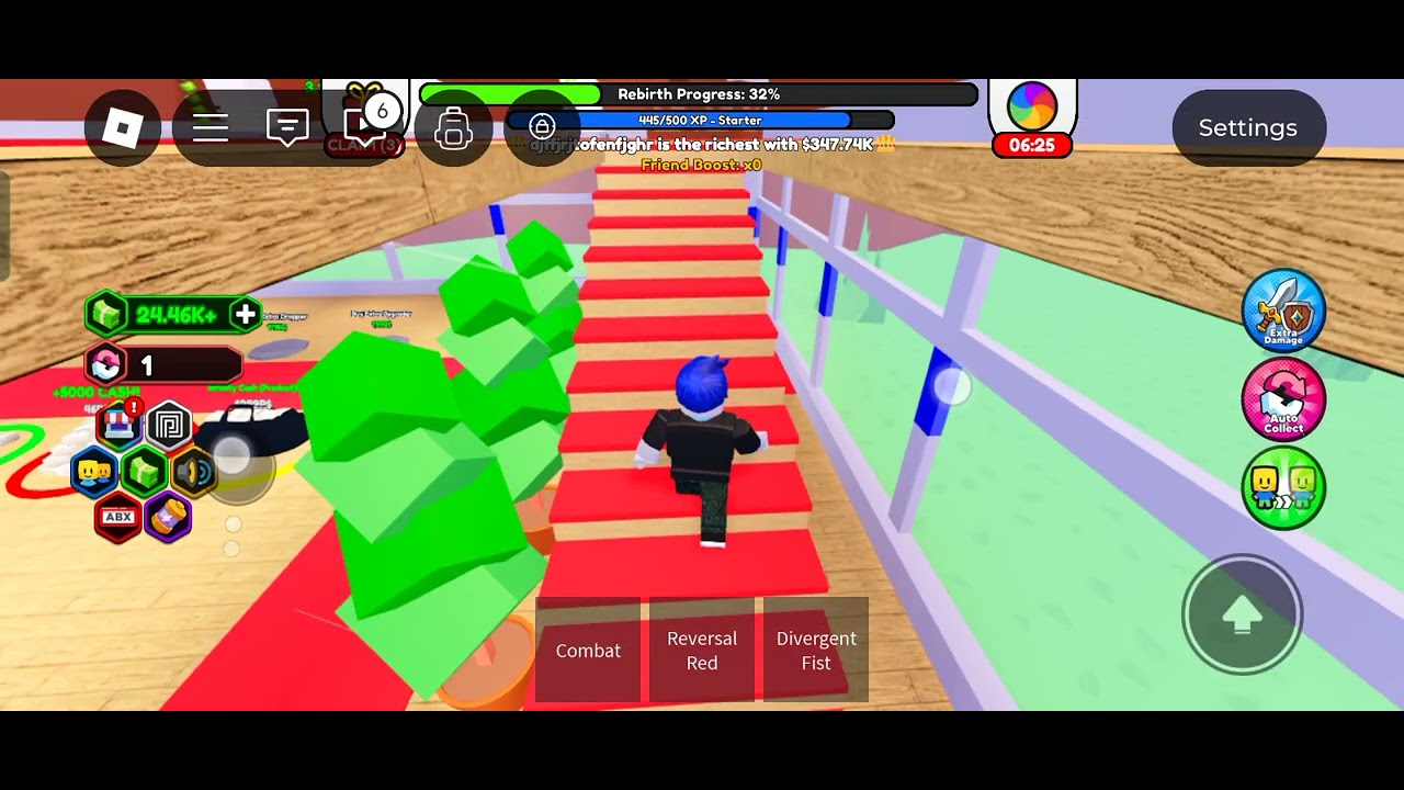 anime power tycoon play with Goku and gojo H.A gaming - YouTube