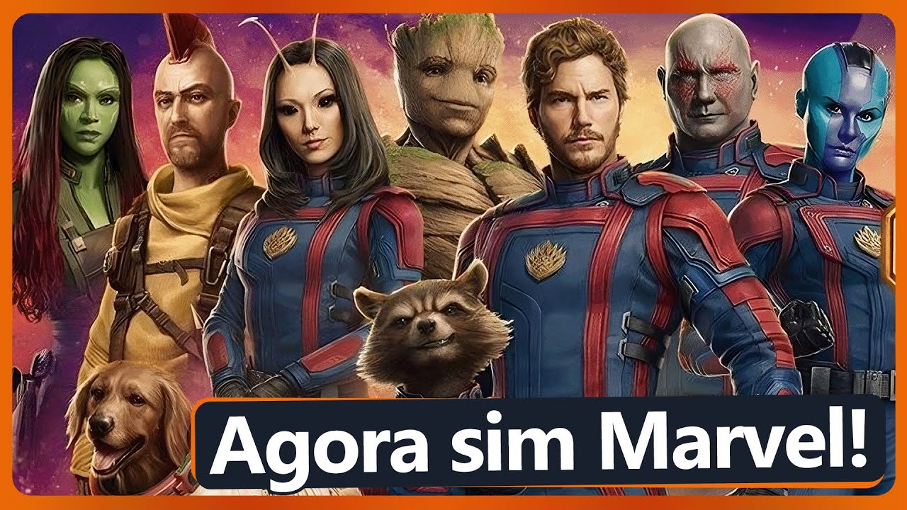 GUARDIÕES DA GALÁXIA VOL 3: Era o que estava faltando na Marvel - YouTube