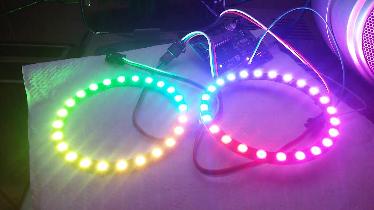 Neopixel - The IBLiS eye's - YouTube