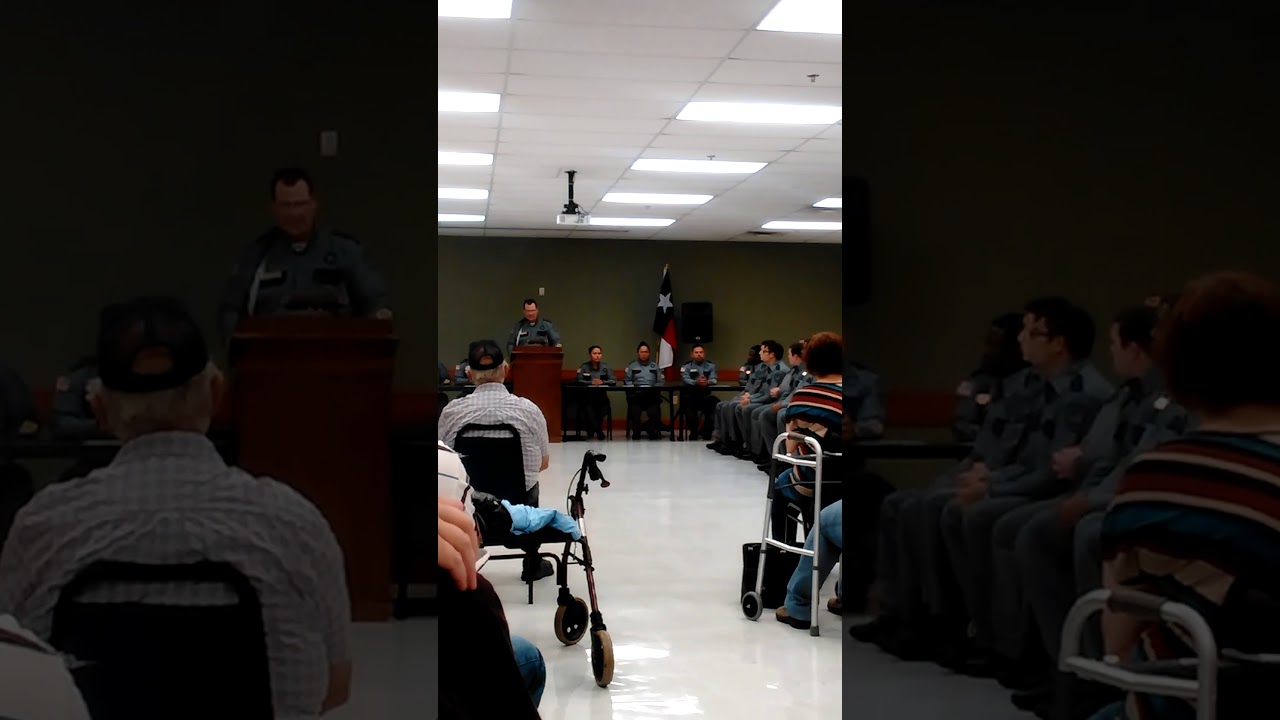 Tdcj training ceremony 3 - YouTube