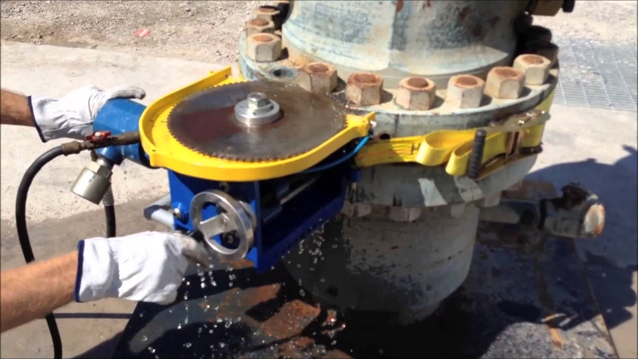 Flange Separation - Provided by Francis Torque Services - YouTube