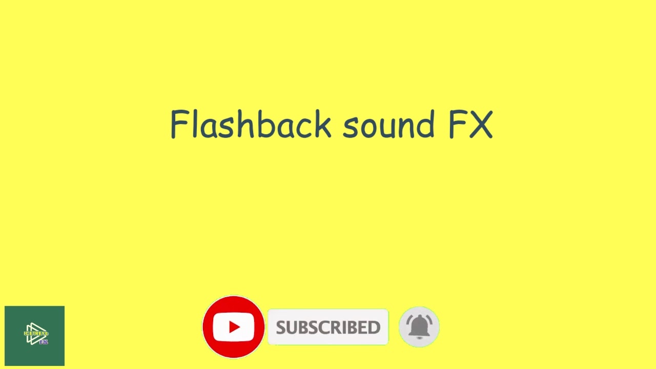 Flashback sound FX - YouTube