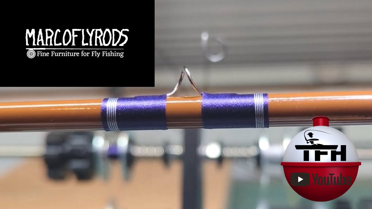 Rod Building Featuring Marco Cecala Part 2: Wrapping A Stripping Guide ...